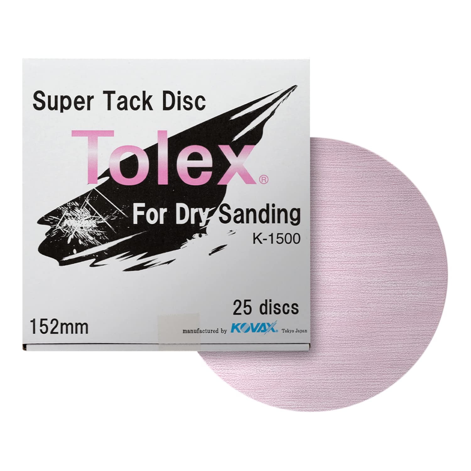 Eagle 193-1503 - 6 inch Super-TACK Tolex Discs - 25 Discs/Box - Walmart.com