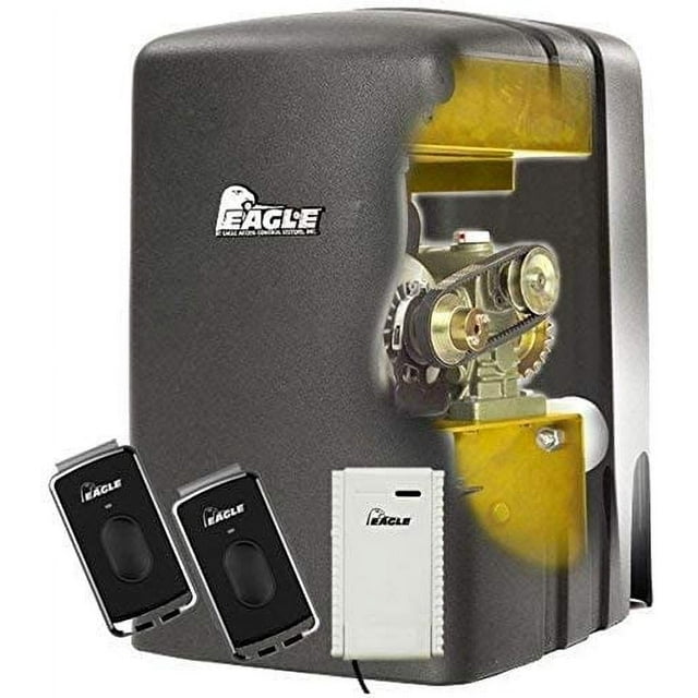 Eagle-2000-FSC Gate Opener with Free Receiver, 2 Remotes and EG360 ...