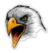 Eagle Anchor US Navy Military - 3" Vinyl Sticker - For Car Laptop I-Pad Phone Helmet Hard Hat ...