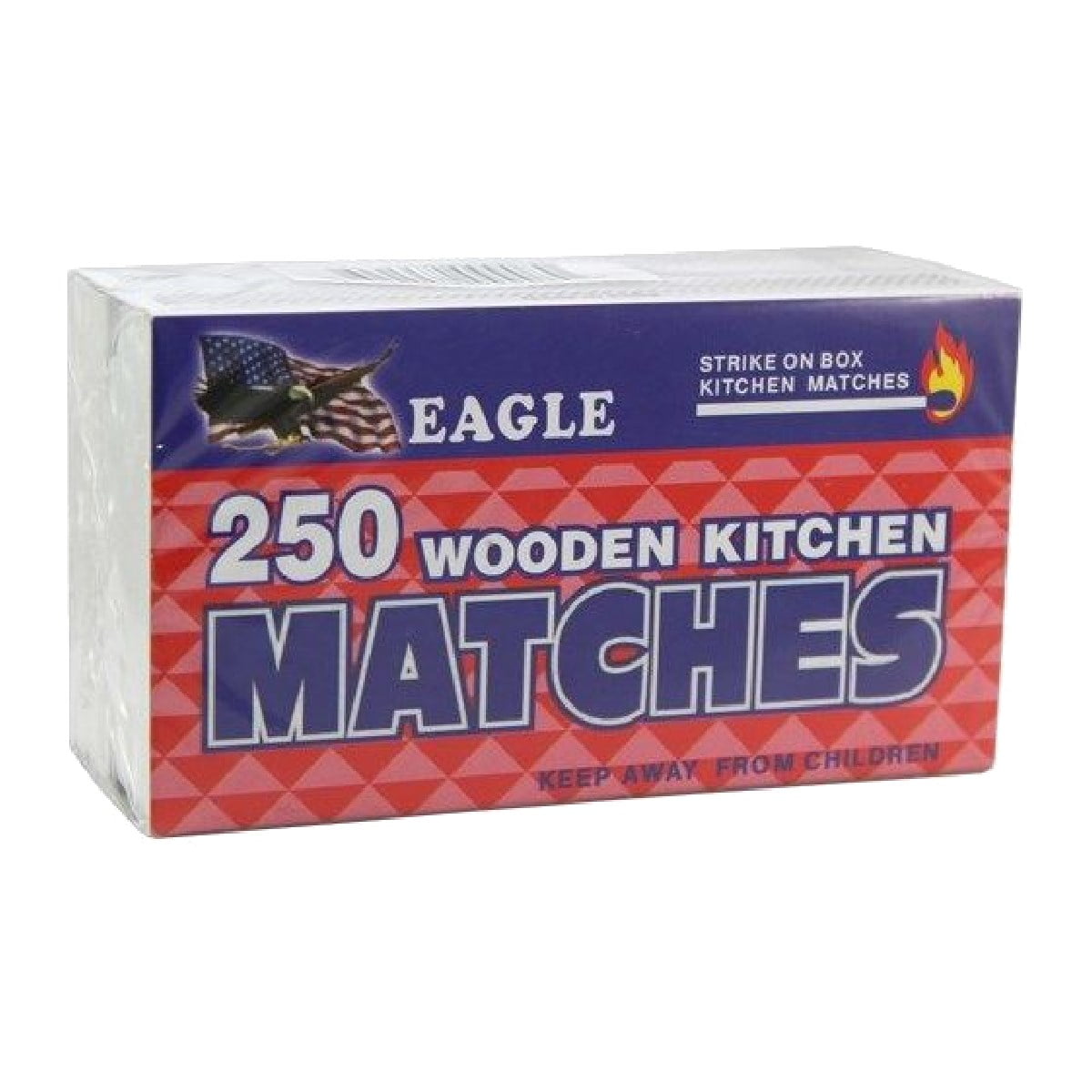 Eagle 500 Wooden Kitchen Matches 250 CT/ 2 PK - Walmart.com