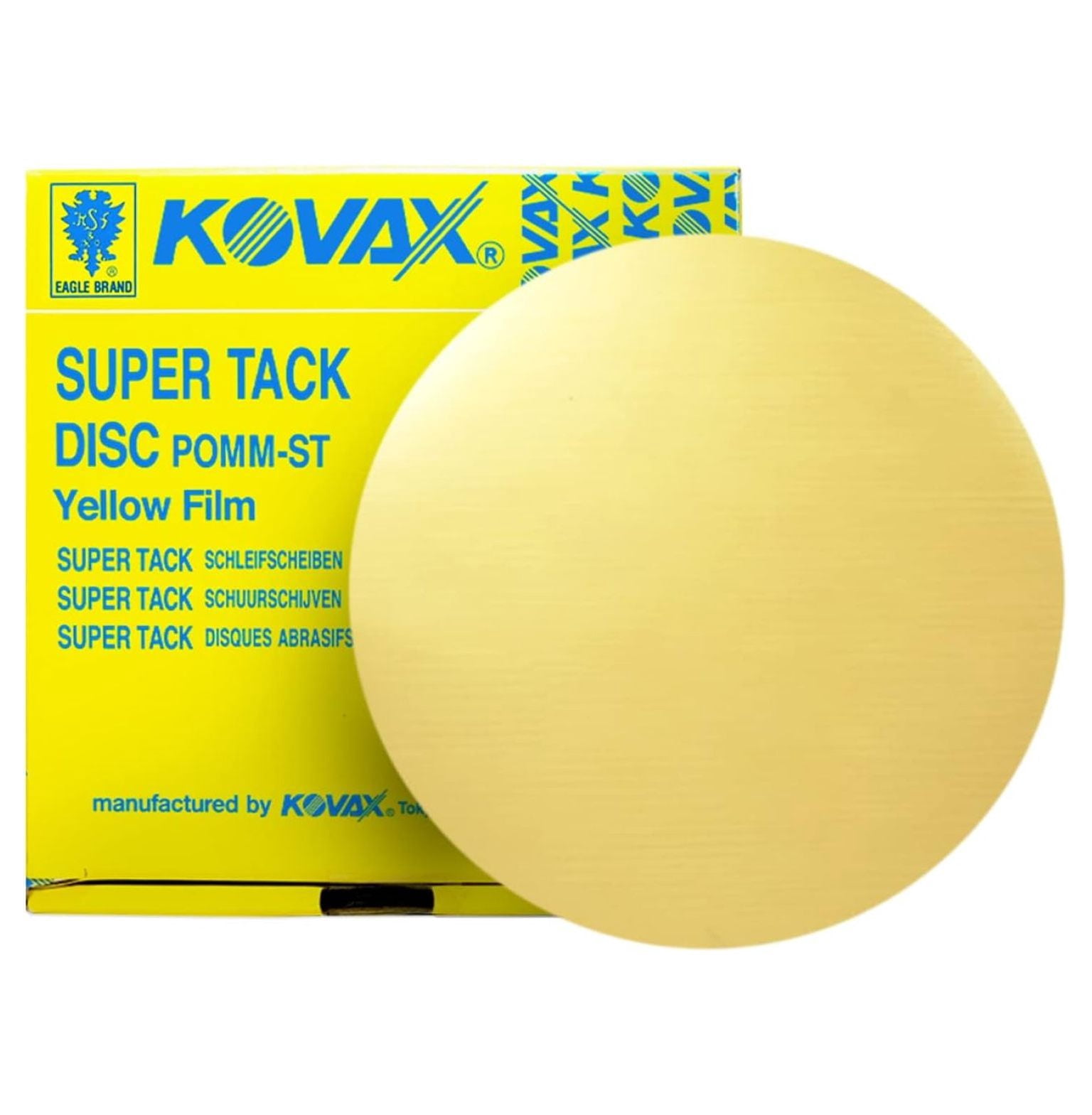 Eagle 554-1000 - 5 inch Super-TACK Yellow-Film Discs - Grit P1000-50 ...