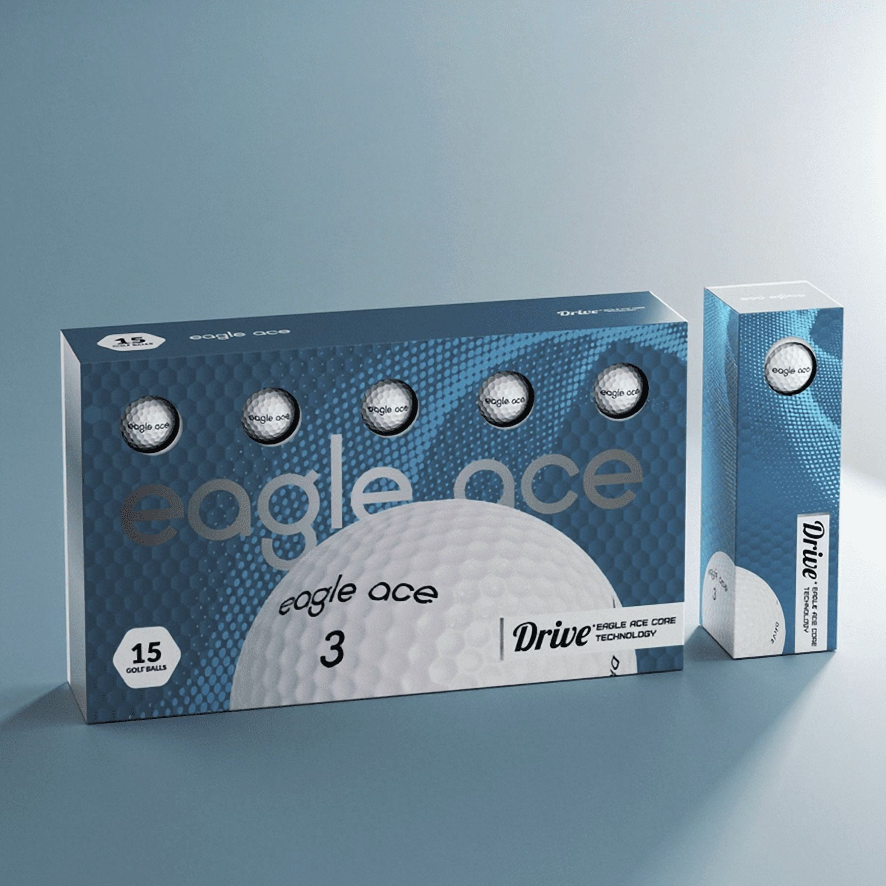 Eagle Ace Drive+ Golf Balls-Maximum Distance High Durability Optimal ...