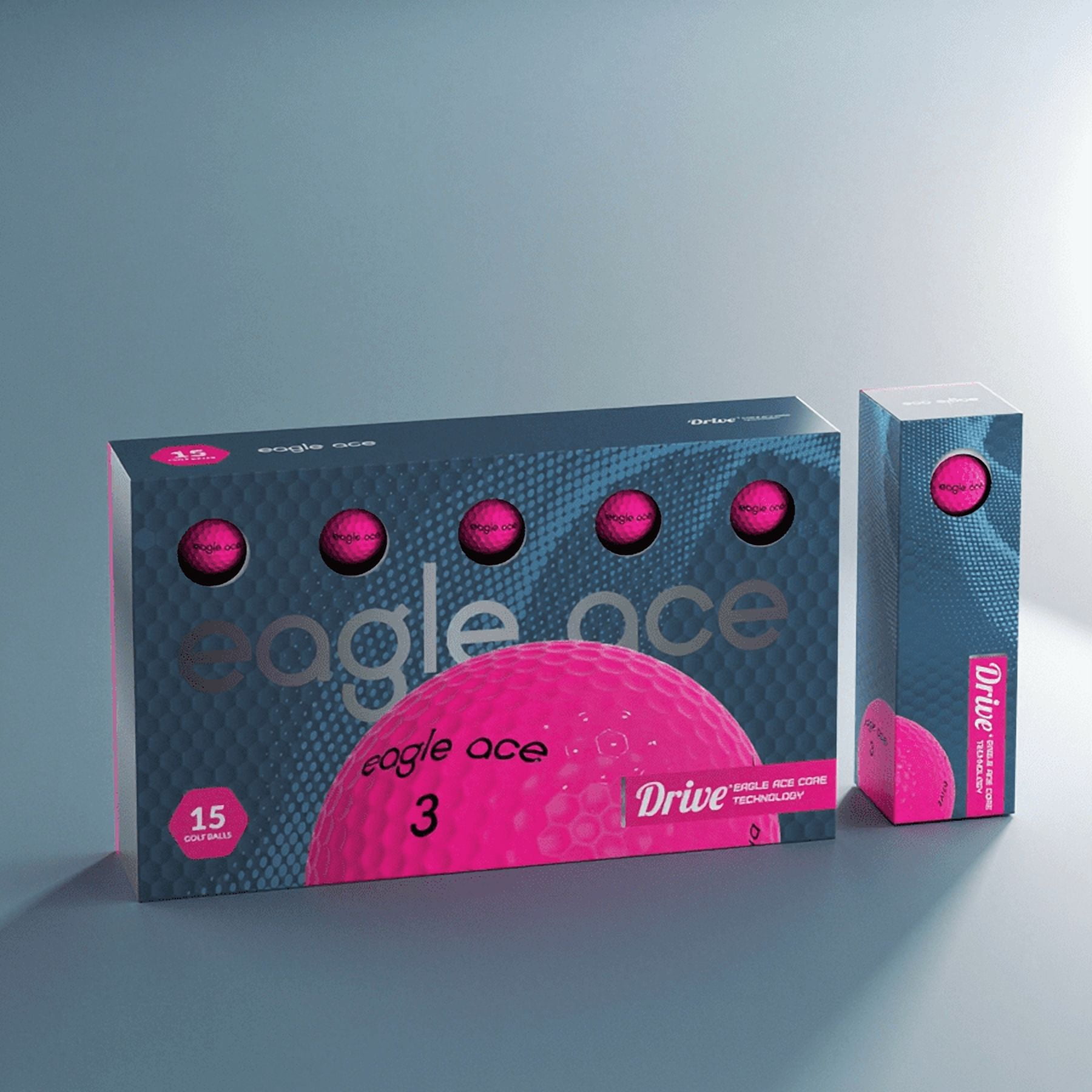 Eagle Ace Drive+ Golf Balls-Maximum Distance High Durability Optimal ...