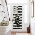 Eagle American Flag Door Curtains for Door Window, French Sidelight ...