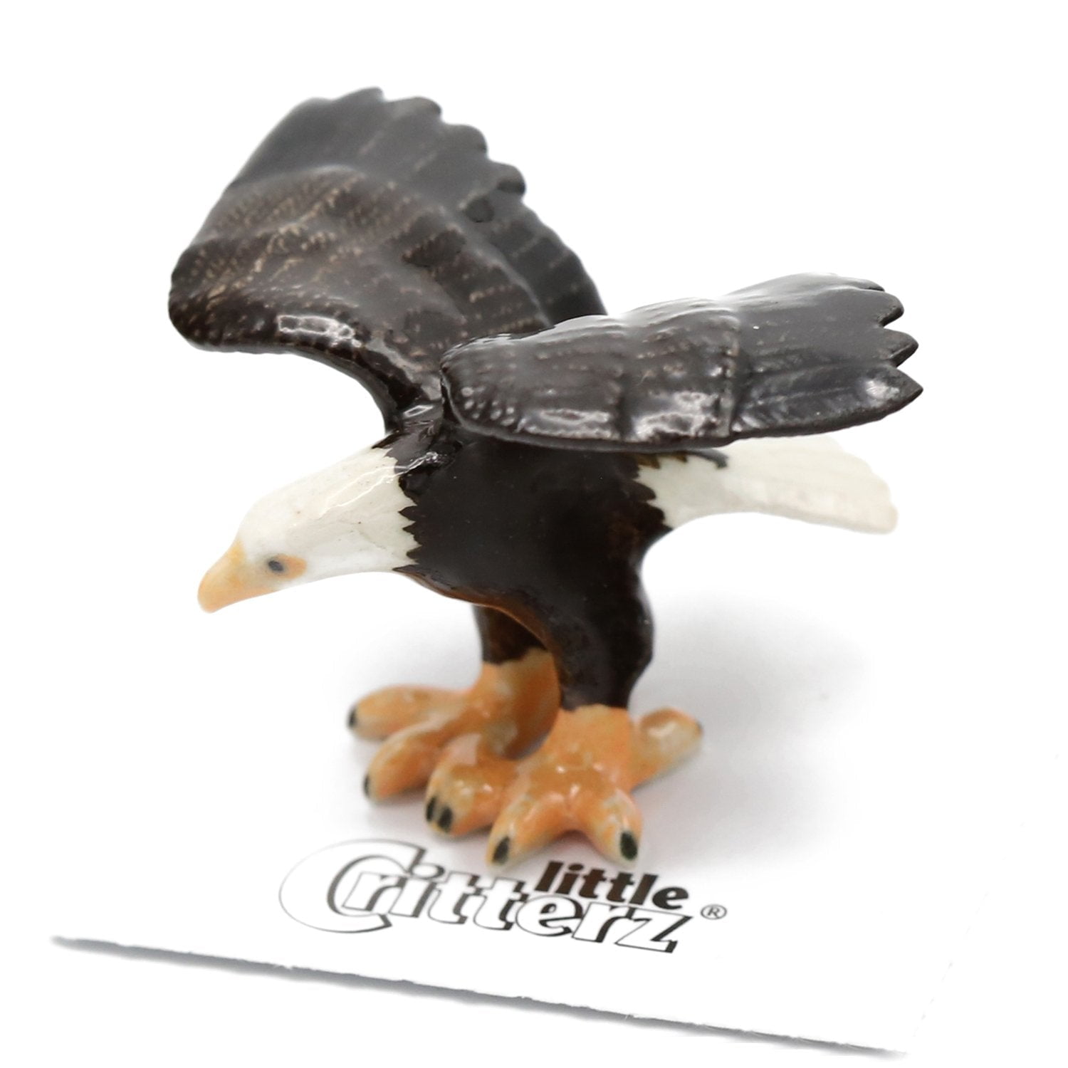 Eagle - Bald Eagle "Ari" - miniature porcelain figurine - Walmart.com