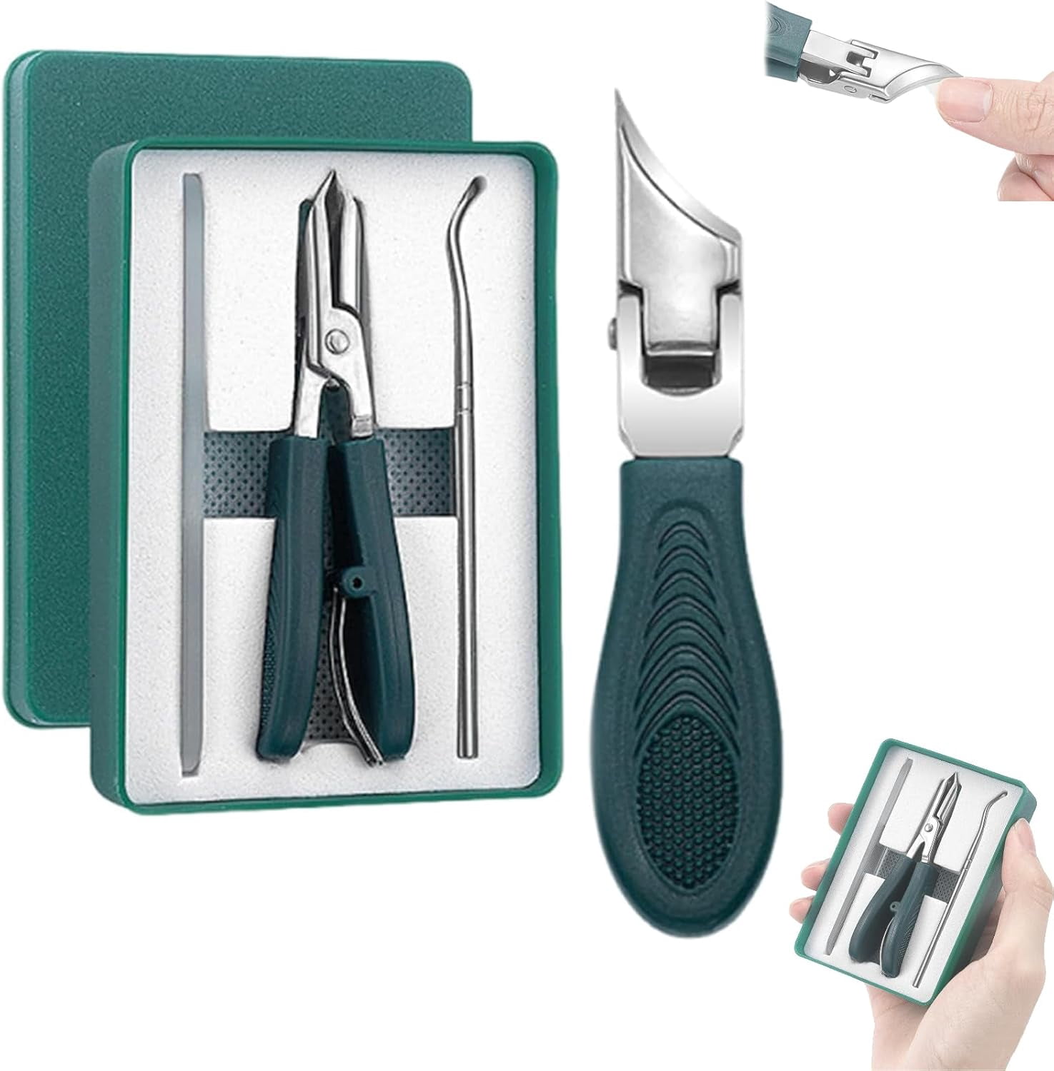 Eagle Beak Angled Nail Normole 3 Sets Eagle Beak Nail Clippers ...