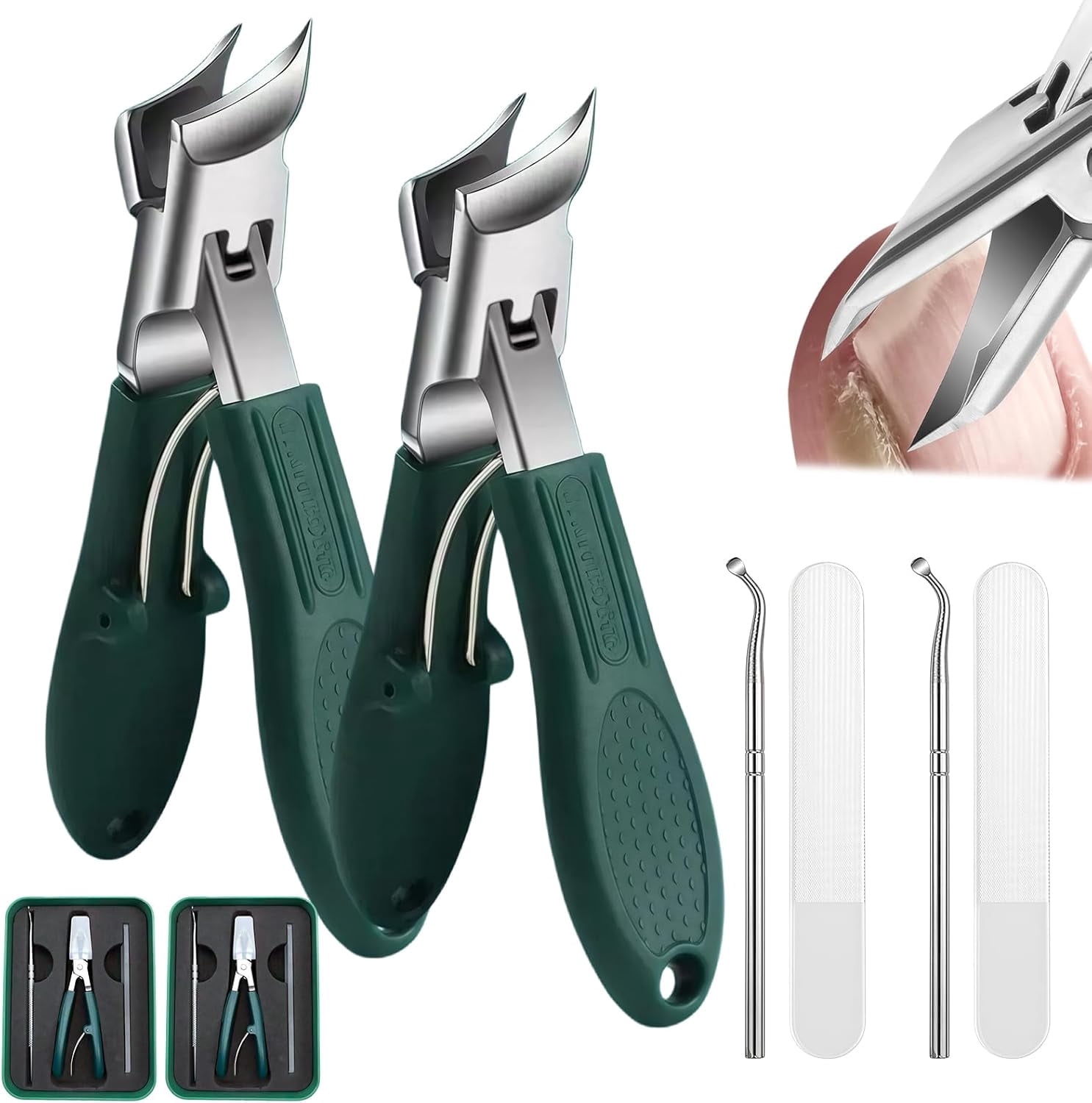 Eagle Beak Beveled Nail Clippers, Eagle Beak Nail Clippers with Filer ...