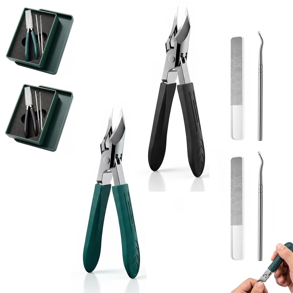 Eagle Beak Beveled Nail Clippers, Long Handle Angled Head Toenail ...