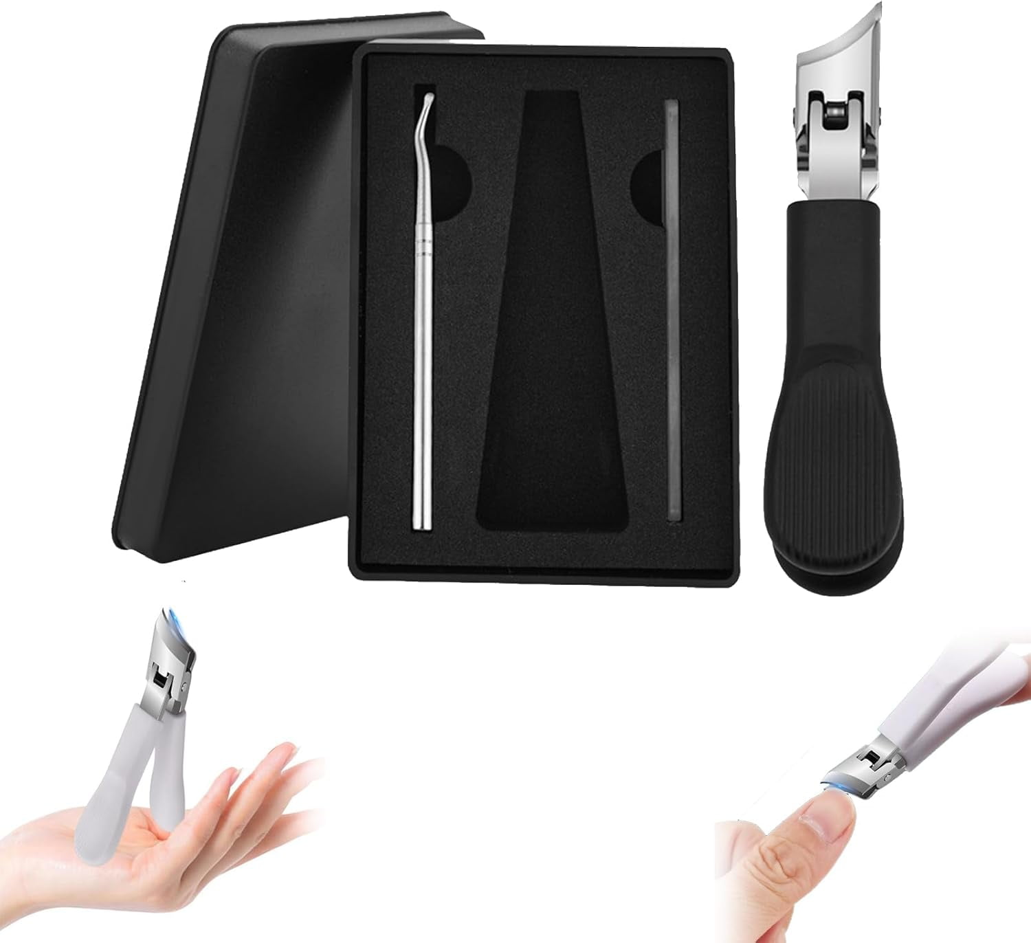Eagle Beak Beveled Nail Clippers, Super Sharp Oblique Nail Clippers ...