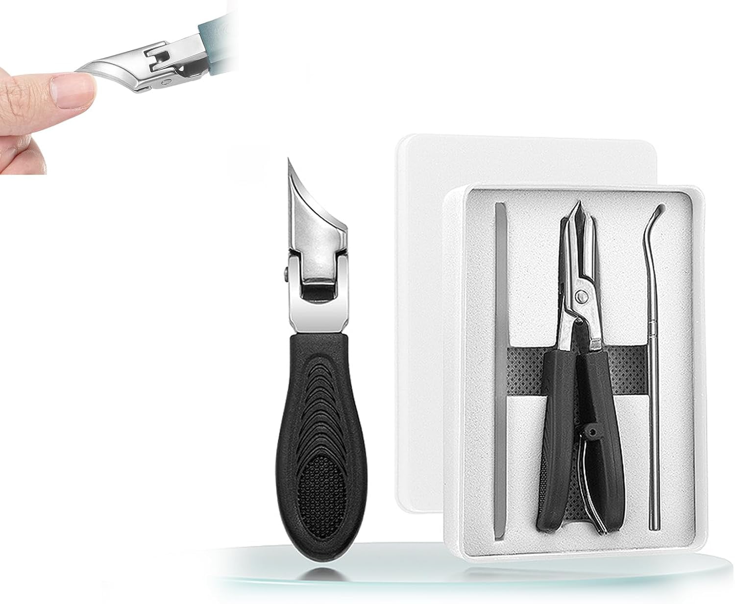 Eagle Beak Beveled Nail Clippers, Super Sharp Oblique Nail Clippers ...