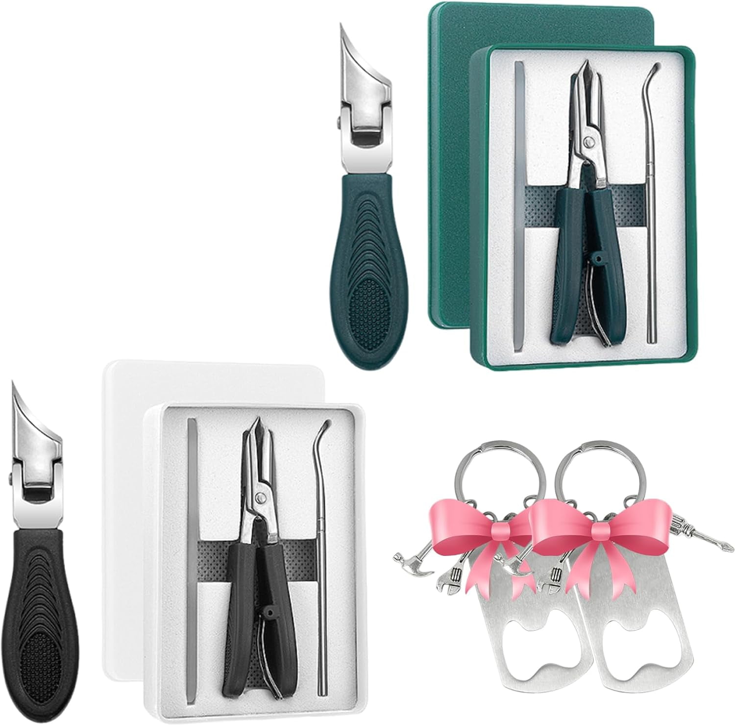 Eagle Beak Beveled Nail Clippers, Three Sets of Eagle Beak Beveled ...