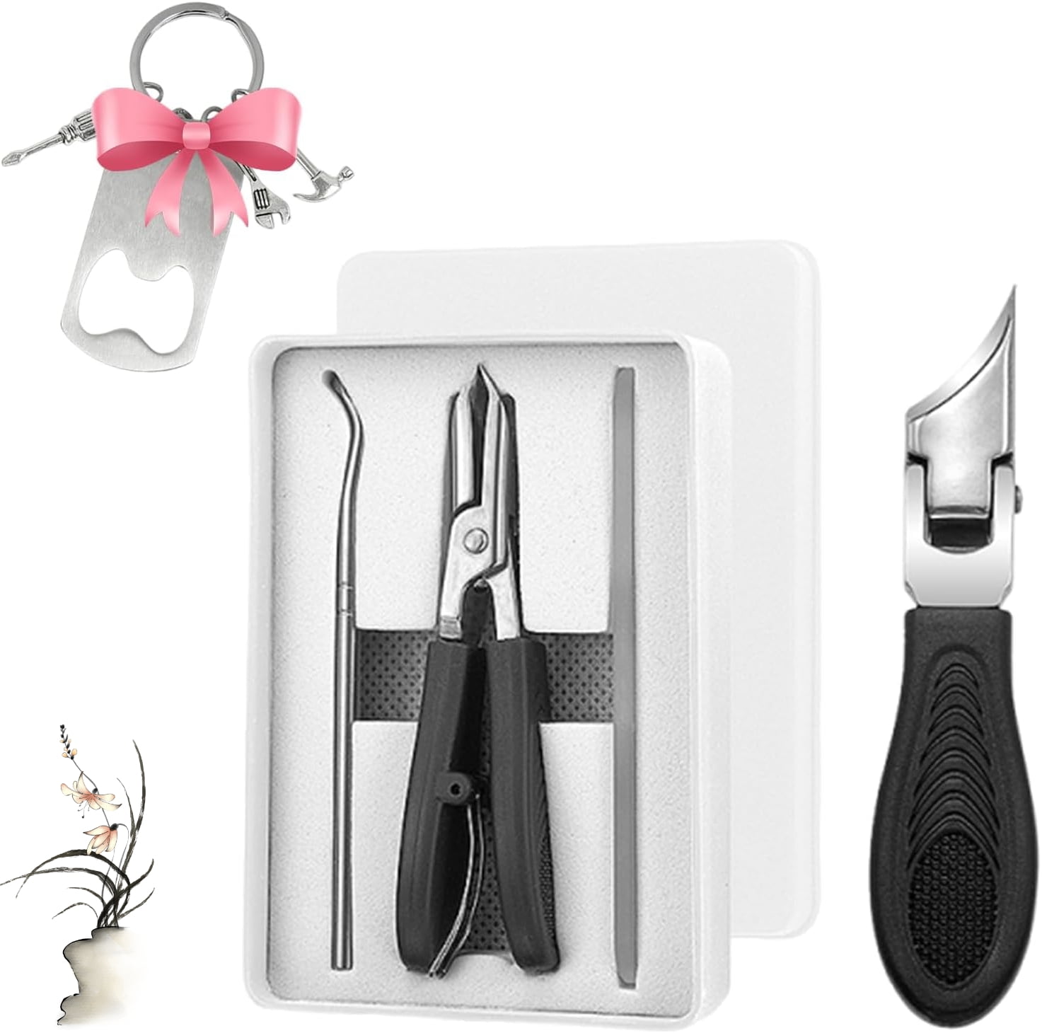 Eagle Beak Beveled Nail Clippers, Three Sets of Eagle Beak Beveled ...