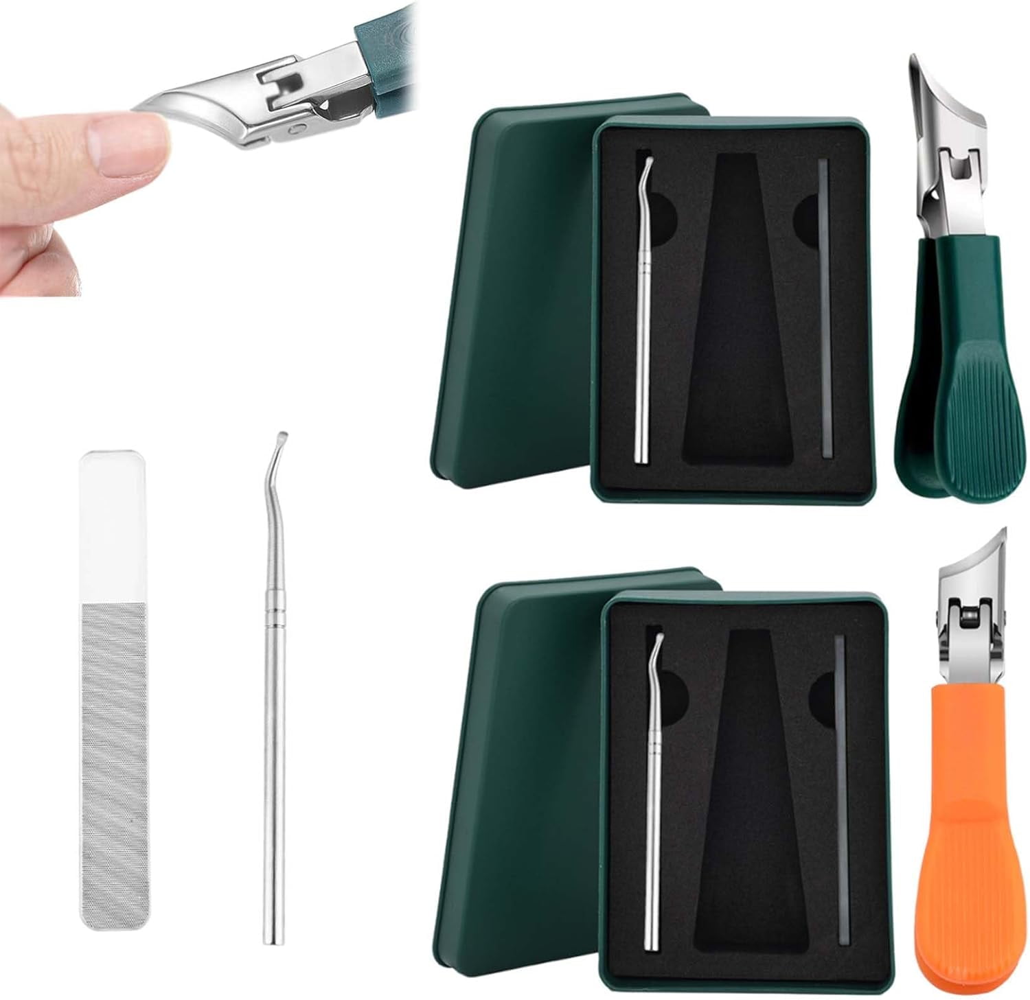 Eagle Beak Nail Clippers, Eagle Beak Beveled Nail Clippers, Three Sets ...