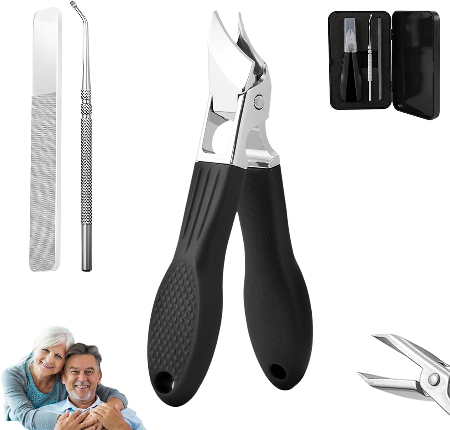 Eagle Beak Nail Clippers, Three Sets of Eagle Beak Beveled Nail ...