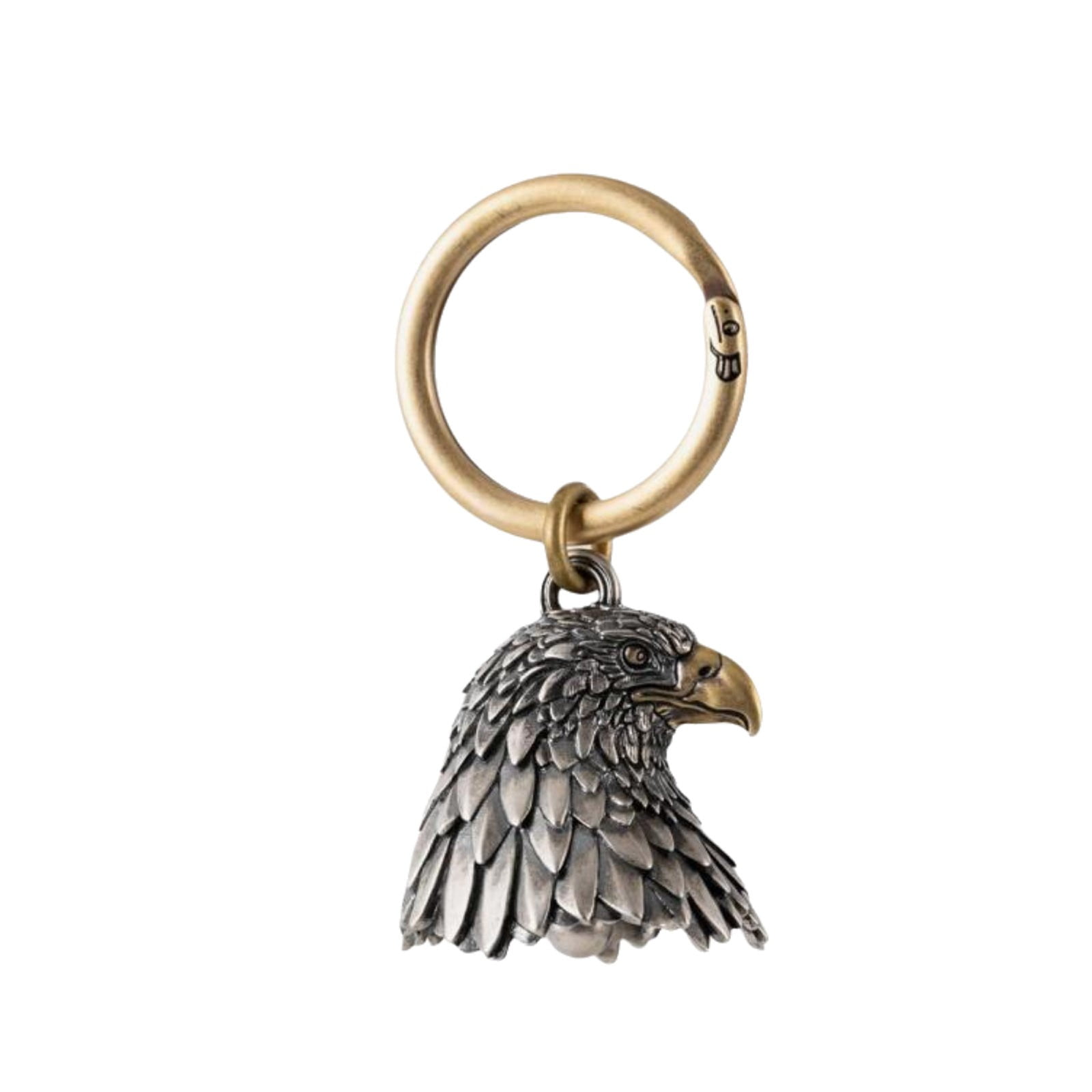 Eagle Bell Decor Bells Keychain with Key Ring,Biker Keychain Guardian ...