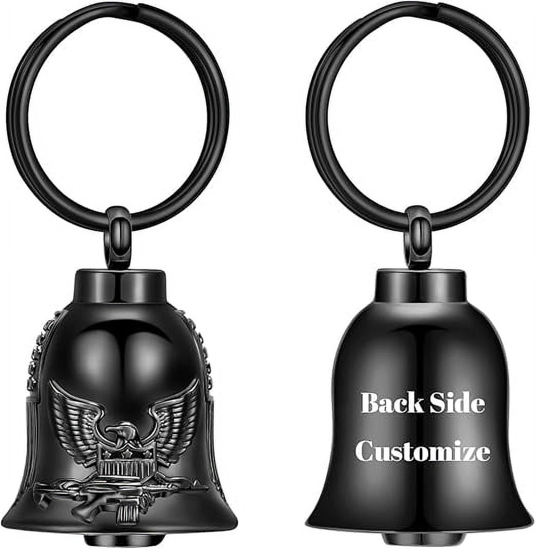 Eagle Bell Urn Necklace / Urn Keychain for Ashes for Women Men Memorial ...