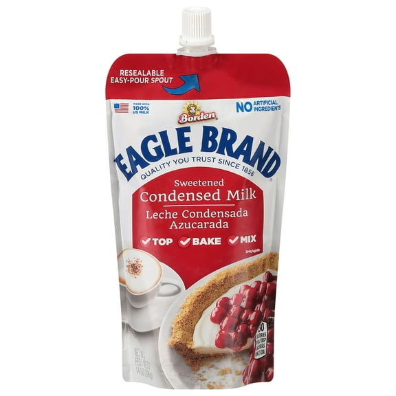 Eagle Brand Sweetened Condensed Milk, 100% US Milk, Gluten Free, 14 fl ...