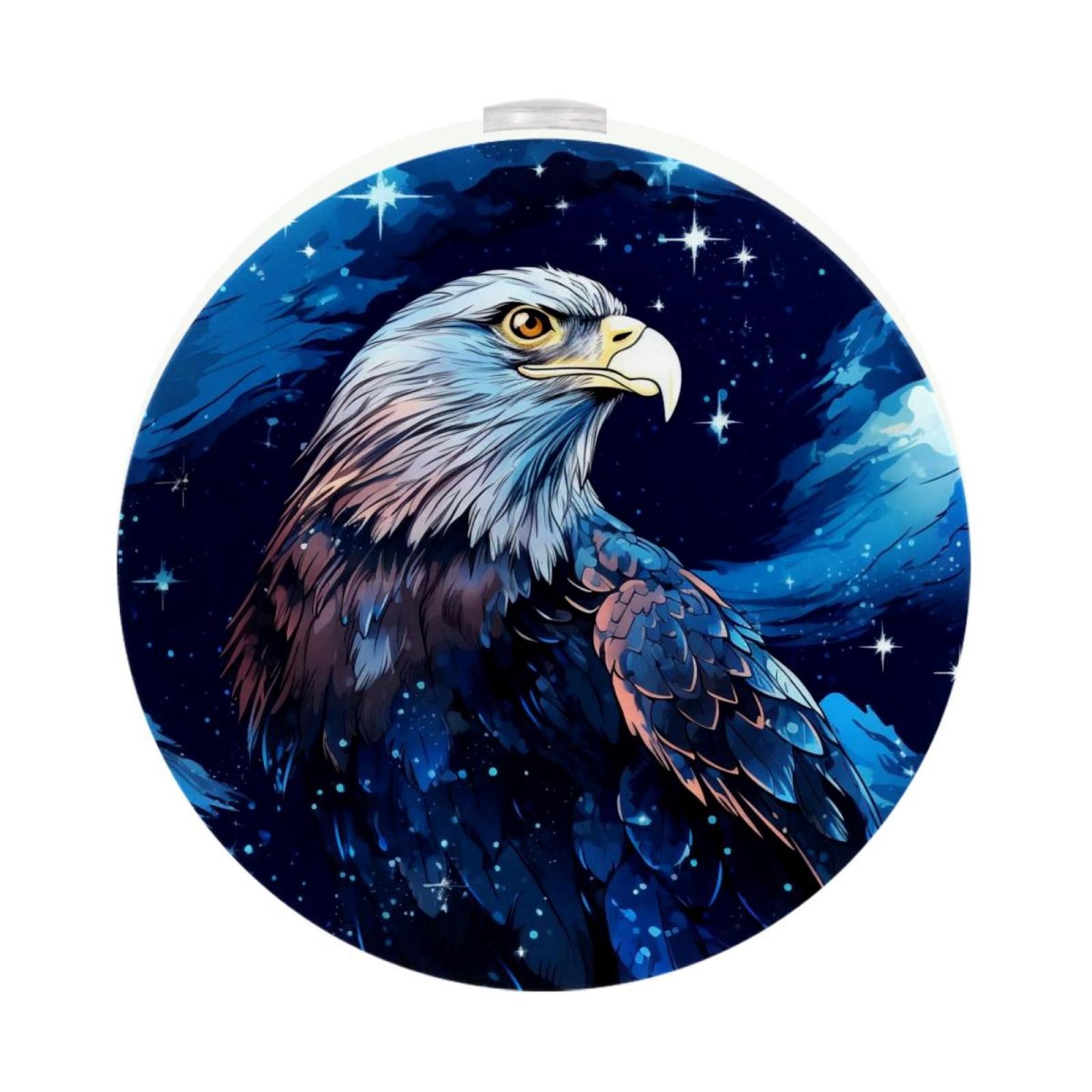 Eagle Bright and Compact LED Round Night Light - Set of 2, Energy ...