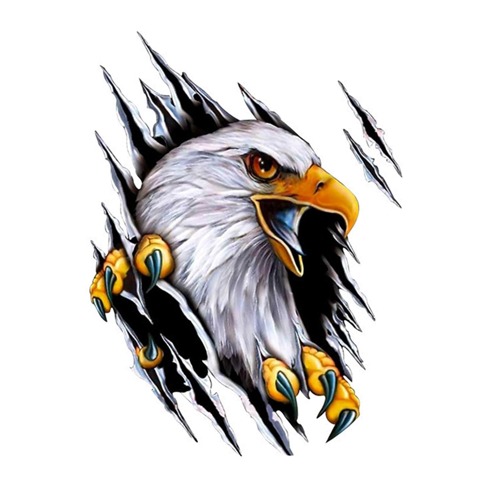 Eagle Car Sticker Decals, Simulation Exterior Accessories Self Adhesive ...