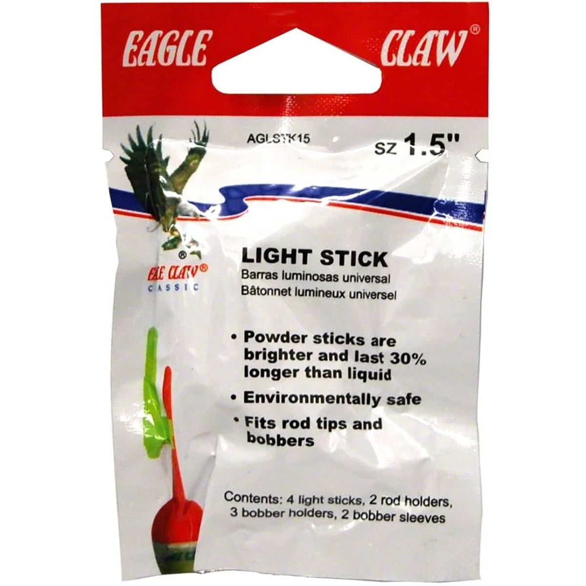 Eagle Claw 1.5" Light Sticks - Walmart.com