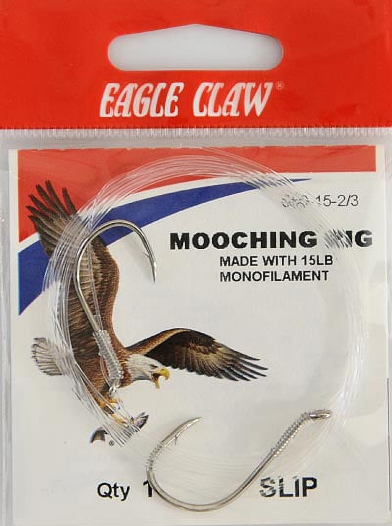 Eagle Claw 580H-15-2/3 Salmon Slip Mooching Rig, Size 1/0-2/0 - Walmart.com