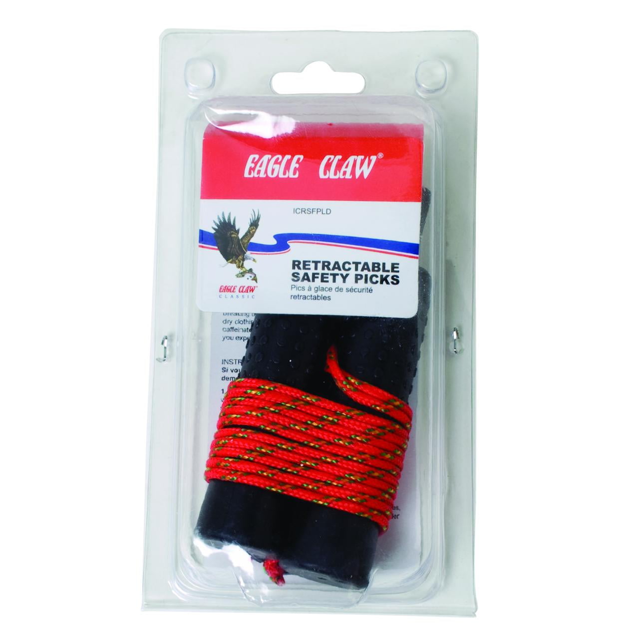 Eagle Claw Retractable Ice Safety Picks, Stainless Steel Spikes, Safety ...