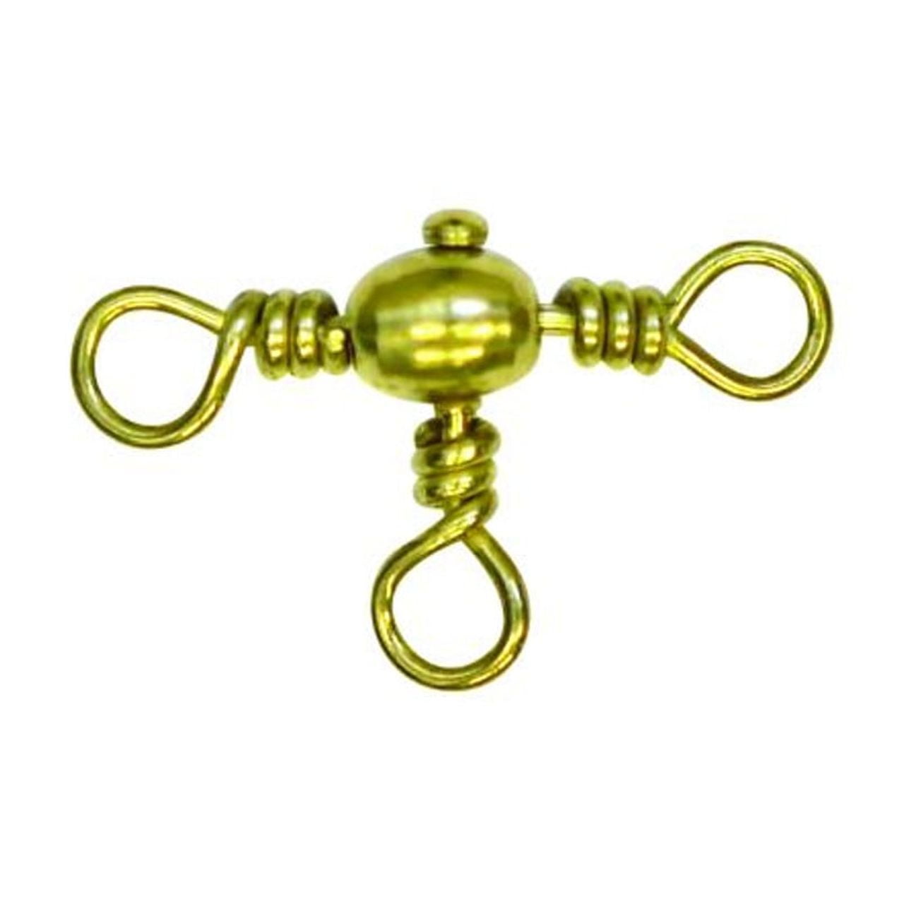 Eagle Claw Brass Crossline Swivel - Walmart.com