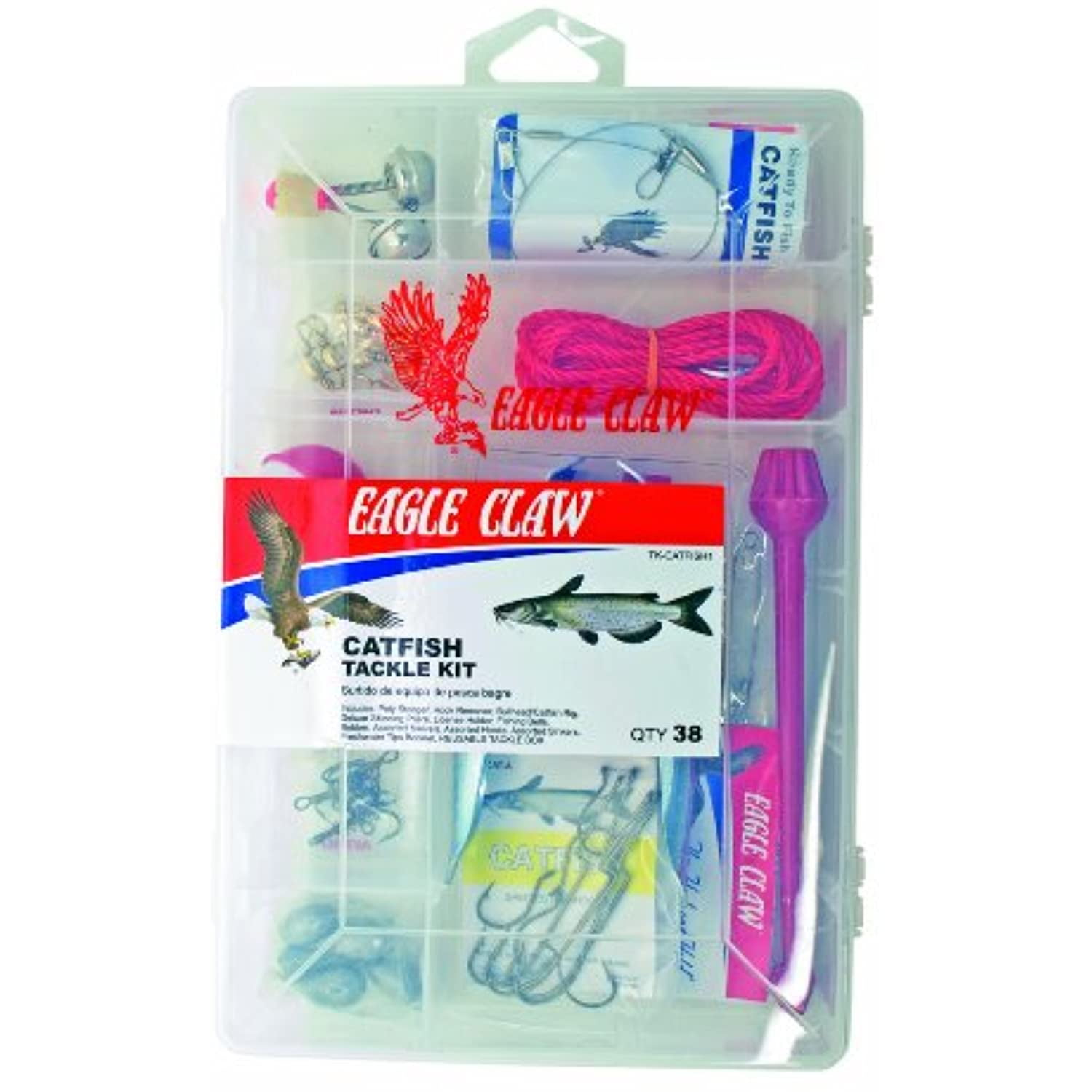 Eagle Claw Catfish Tackle Kit - Walmart.com