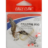 Eagle Claw Saltwater Fish Head Fishing Jig, White, 3/8 oz. - Walmart.com