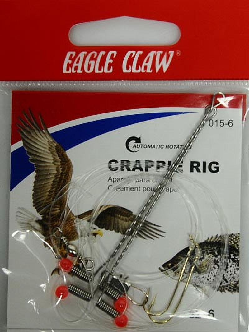 Eagle Claw Crappie Rig, Gold, Size 6 - Walmart.com