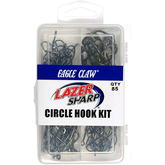Eagle Claw ECCIRCA3 Circle Hook Assortment, Assorted Color and Size - Walmart.com