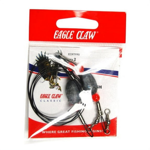Eagle Claw Fishing, ECctFR5 Catfish Rig, 1/2 oz. Qty 2 - Walmart.com