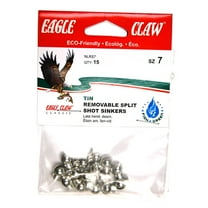 Eagle Claw Removal Split Shot Sinker Dial Pack Assortment, Tin Weight - Walmart.com