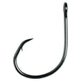 Eagle Claw L197 Circle Hook Black Finish, Offset Circle Hook Sizes 2/0 ...
