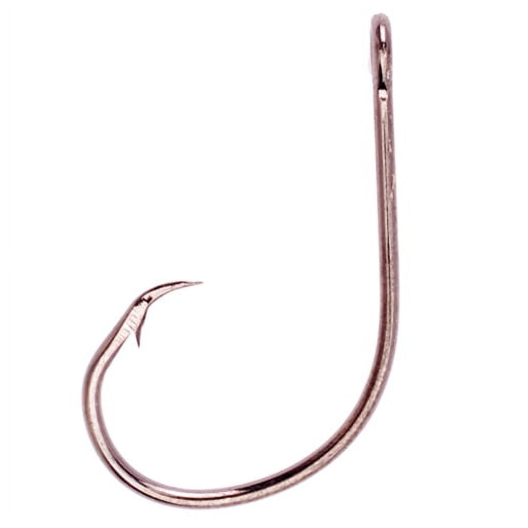 Eagle Claw L197BKGH-2/0 Lazer Sharp Circle Sea Hook Size 2/0 Barbed ...