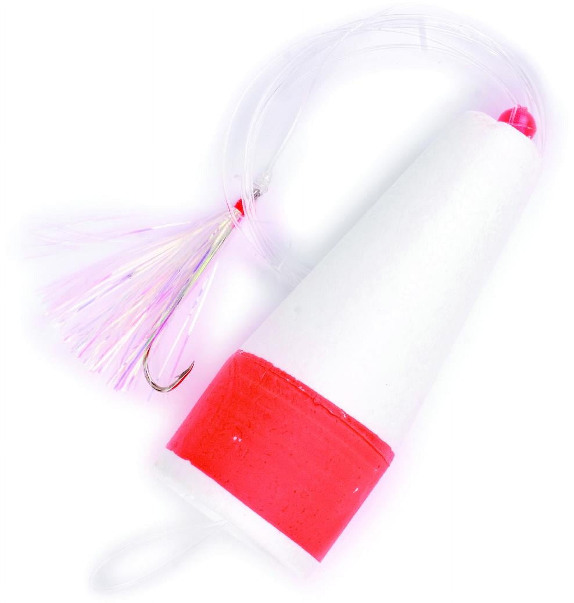 Eagle Claw Lazer Sharp Snapper Popper Rig, Weighted, 4X Long Size 6 ...