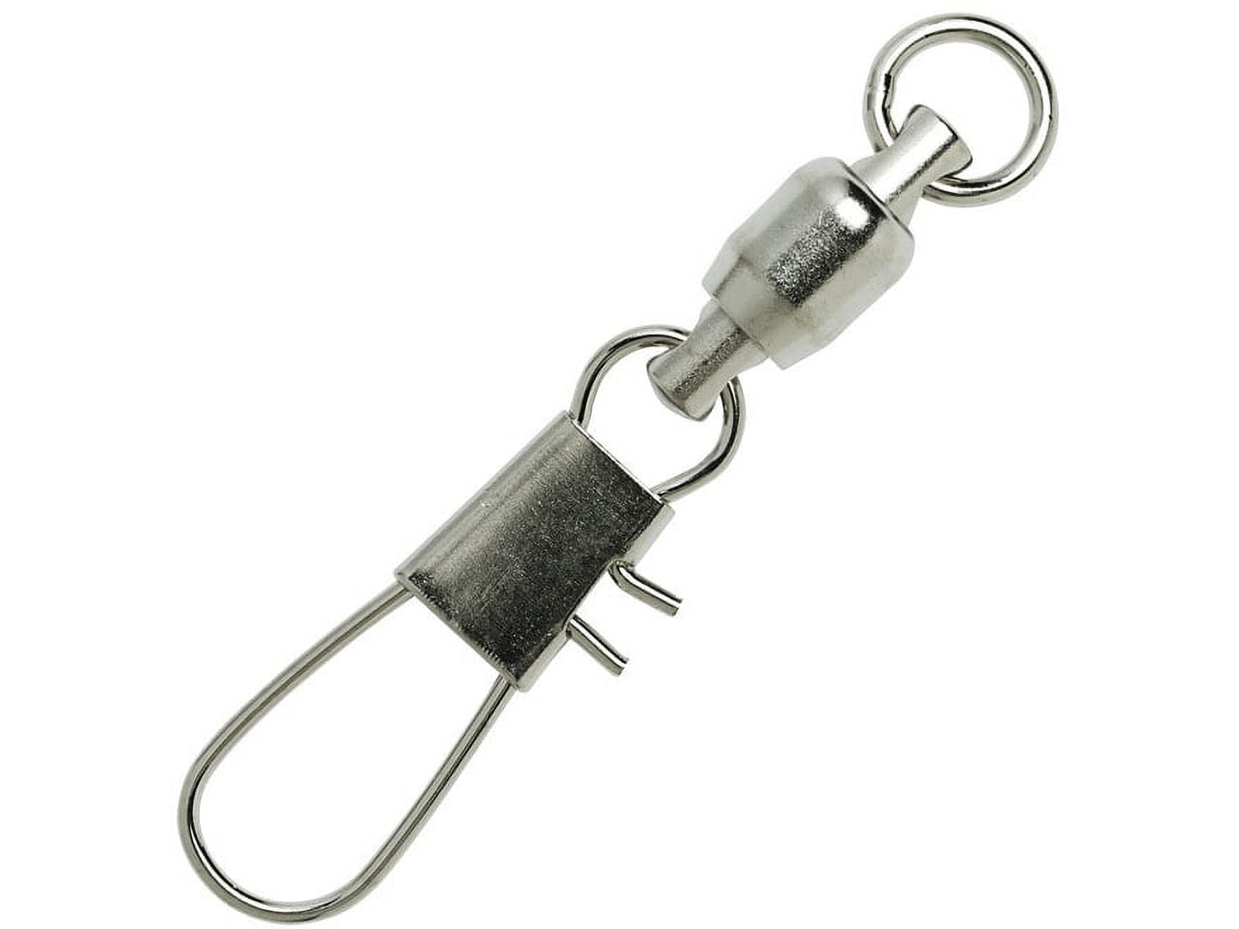 Eagle Claw Lazer Ball Bearing Swivel Interlock #5 Nickel - Walmart.com