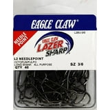 Eagle Claw Lazer Sharp Hook - Walmart.com
