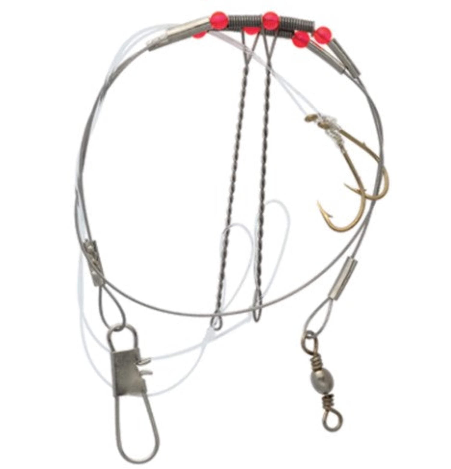 Eagle Claw Lazer Sharp Porgy Hi-Lo 16" Rigs - Walmart.com