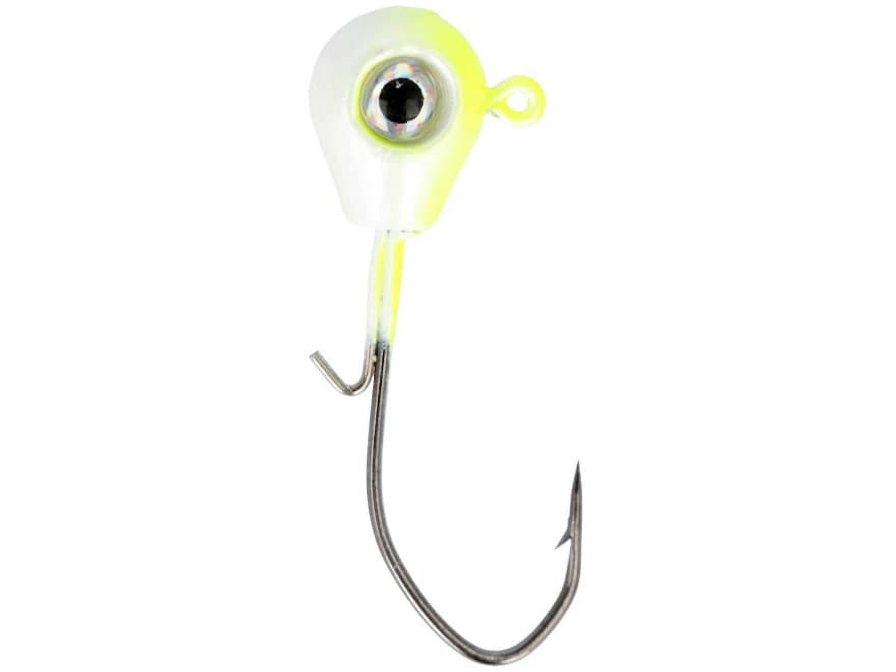 Eagle Claw Lazer Sharp Pro-V Tear Drop 3/8oz Round Ball Jighead ...