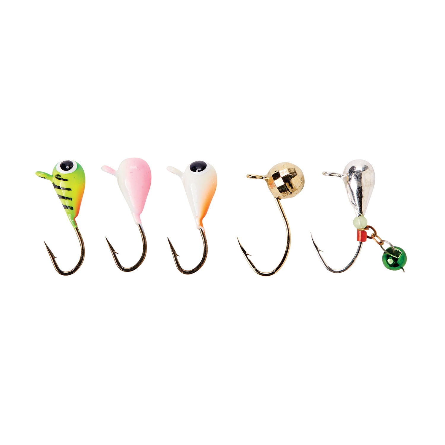 Eagle Claw Lazer Sharp Tungsten Ice Jig Kit for Crappie, Pan Fish, Bass ...