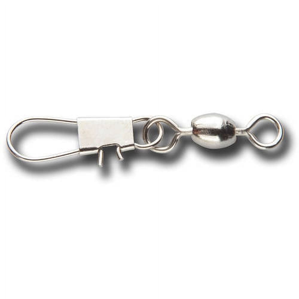 Eagle Claw Nickel Barrel Interlock Snap Swivel - Walmart.com