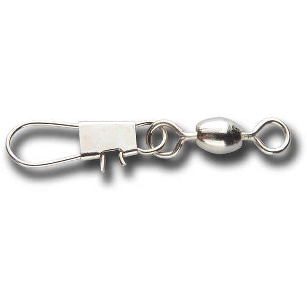 Eagle Claw Nickel Barrel Interlock Snap Swivel - Walmart.com