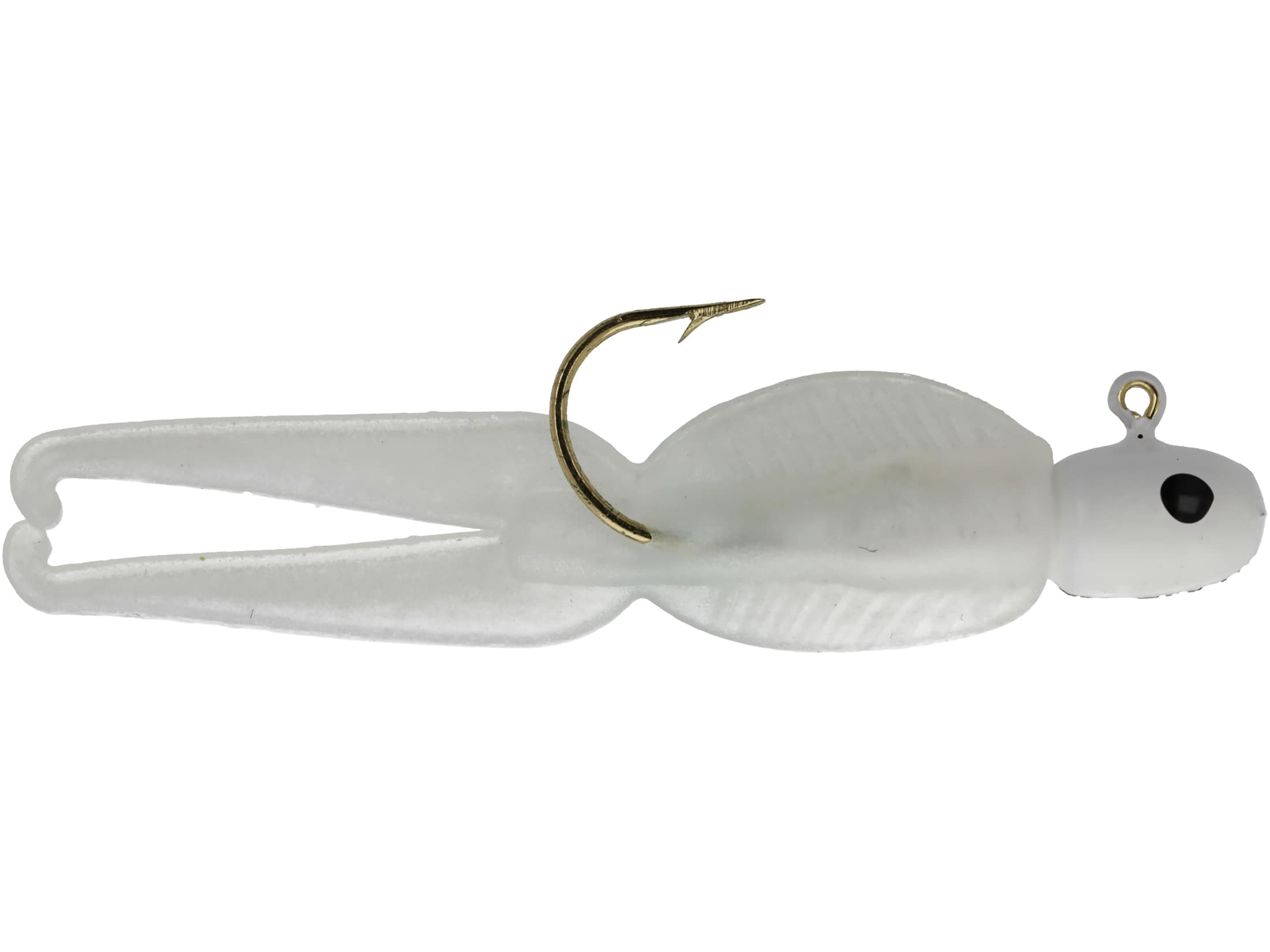 Eagle Claw Paddle Bug Jig Pearl White 1/8 oz - Walmart.com