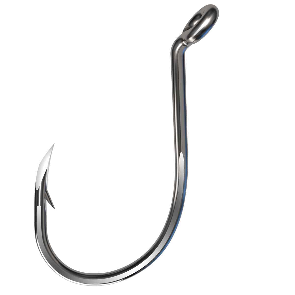 Eagle Claw TK2HP-4/0 Trokar OctopusHeavy Wire Hook, Sz 4/0, Platinum ...