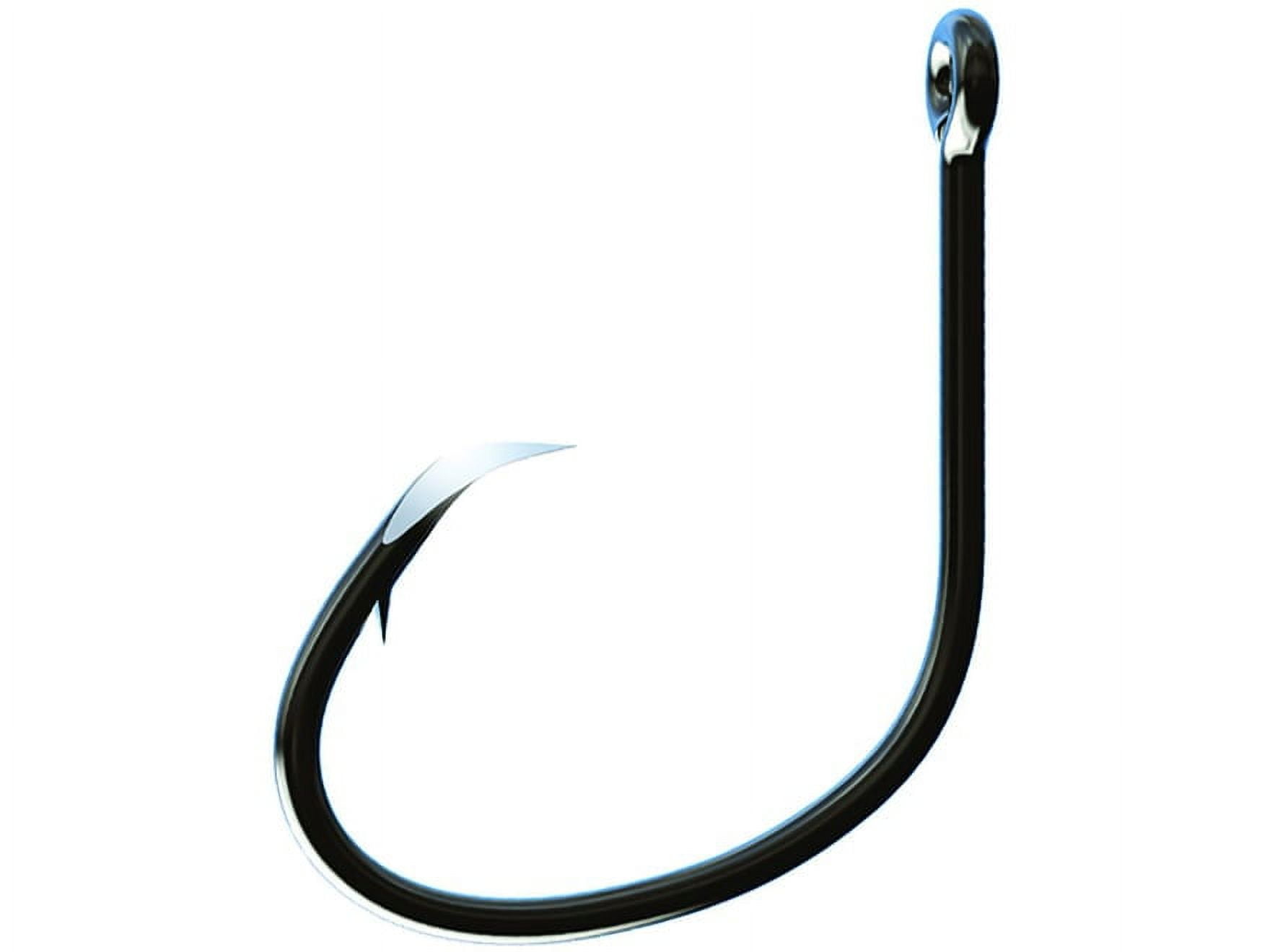Eagle Claw Lancet Circle Hook Trokar Point Offset Hook #7/0 Platinum ...