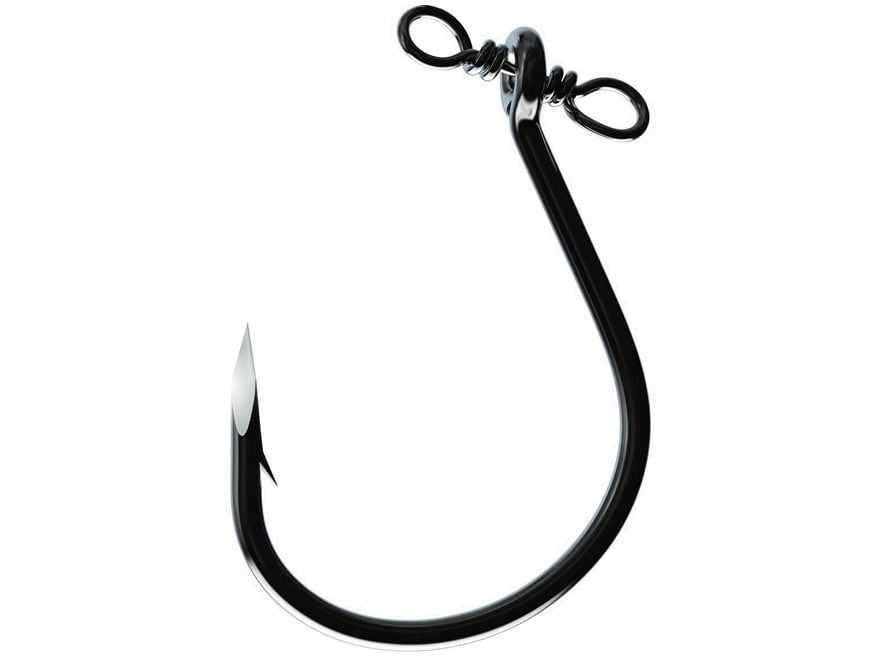 Eagle Claw Trokar Helix Drop Shot Hook #4 Black Chrome 5PK - Walmart.com