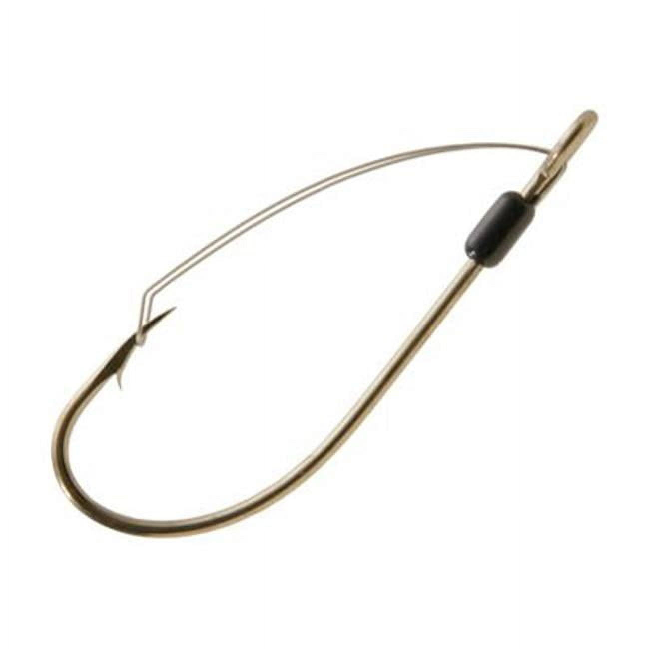 Eagle Claw Weedless Sin Algas Chunk Bait Hook Sz 2/0 Bronze 5/Pack ...