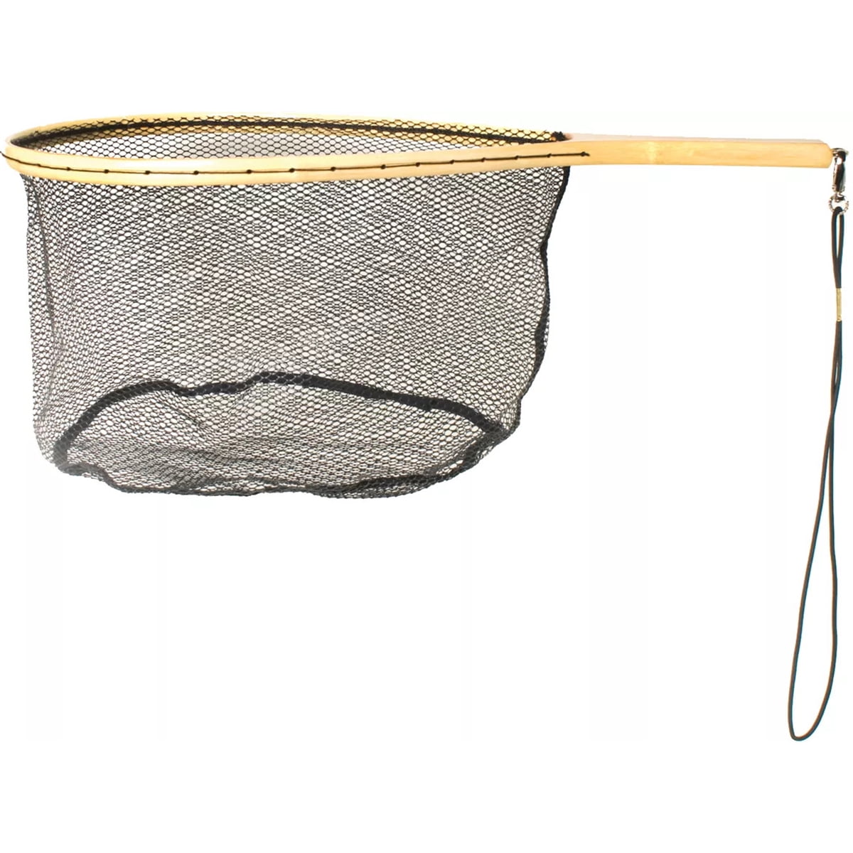 Eagle Claw Wood Trout Net with Rubberized Netting - Walmart.com
