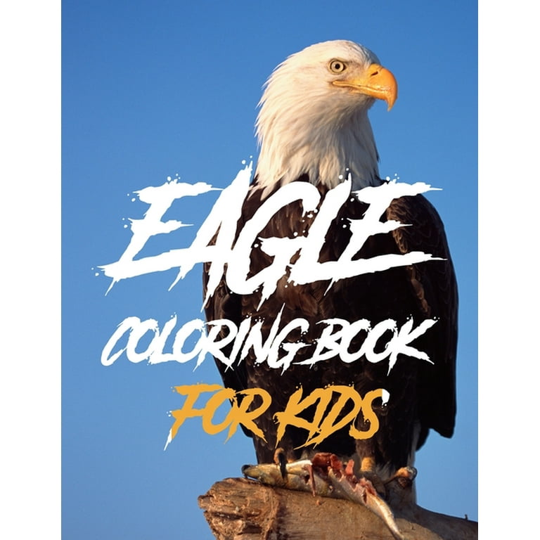 eagle coloring book pages